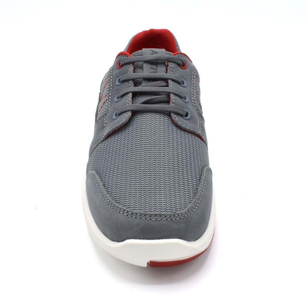 Cosyfeet Vasco- Mens Extra Wide Sports Trainer - Grey — Wide Shoes