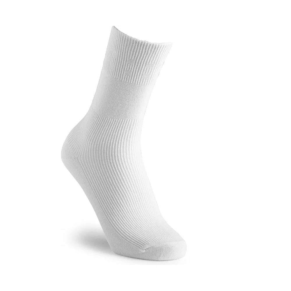 Wide Fit Socks For Swollen Feet - Pack Of 3 - White – Wide Shoes