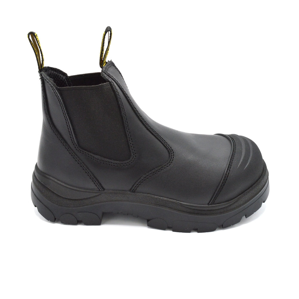 Wideload Pull On Dealer Boots -Extra Wide Fit Safety Boot – Wide Shoes